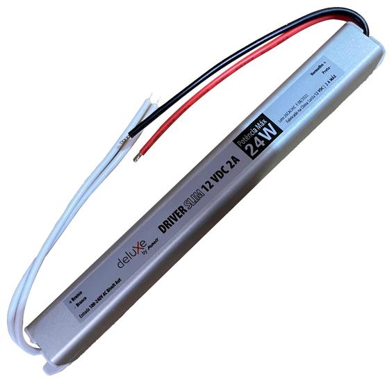 Fonte Driver Slim 12v 24w 2a Fita Led Perfil Led Bivolt - Avant - Fita ...