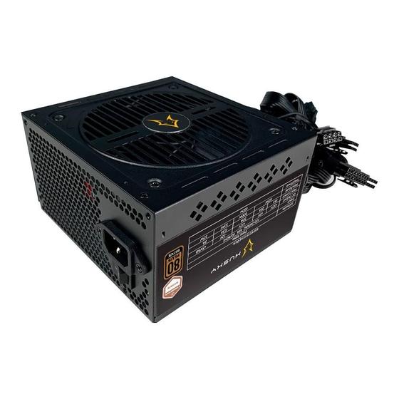 Fonte Husky Sledger 650W, 80 Plus Bronze, Cybenetics Bronze, PFC ativo ...