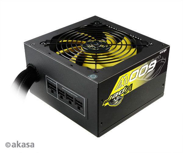 Fonte Modular 600w Reais Bivolt 80 Plus Bronze Akasa AKPA060 - Fonte de ...