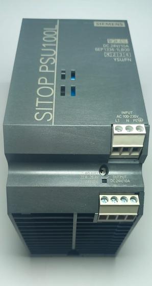 Fonte Monofásico Sitop PSU100L 24V / 10A 6EP1334-1LB00 - Siemens ...