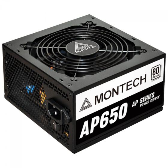 Fonte Montech 650W 80 Plus White PFC Ativo AP650 - Fonte de Alimentação ...