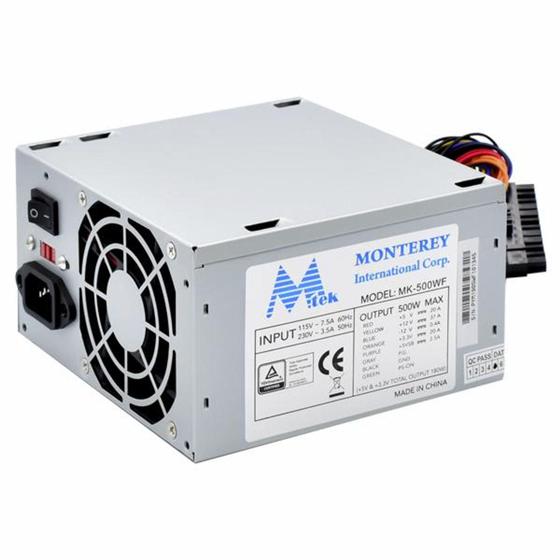 Fonte mtek Monterey 500W - Fonte de Alimentação - Magazine Luiza