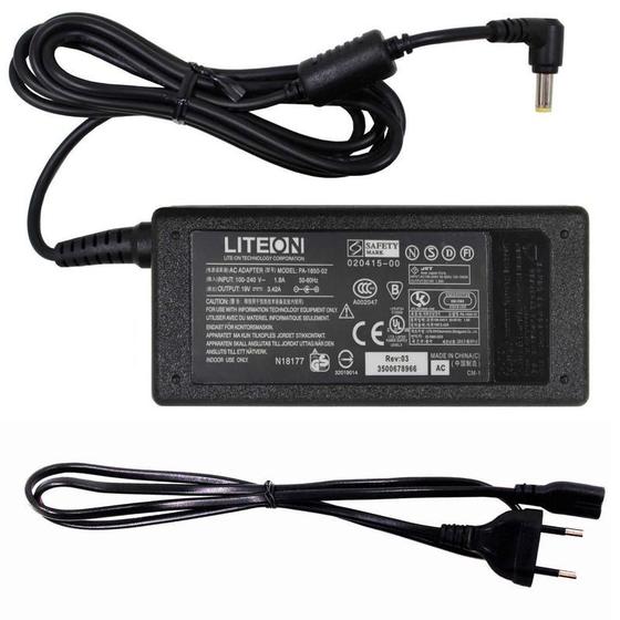 Fonte Notebook Asus 19V 3.42A - 5.5Mm X 2.5Mm (2763) - Fonte para ...
