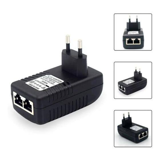 Fonte Poe 48v 1a 48 Watts Bullet Router Board Wireless - JS TECHNOLOGY ...