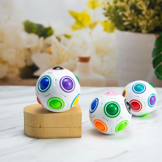 Football Fidget Cube Cubo Mágico Bola Jogo Quebra Cabeça Puzzle TikTok ...
