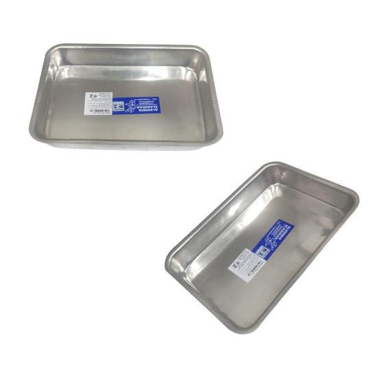 Forma assadeira N3 em Aluminio 34cm - Clarimar - DECIO - Formas e ...