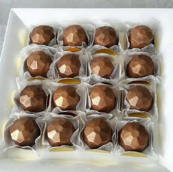 Forma Chocolate Acetato Bombom Diamante 3553 Bwb - BWB Embalagens ...