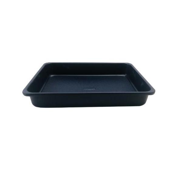 Forma de bolo retangular em aço carbono Kenya Bake 34,7cm azul - Formas ...