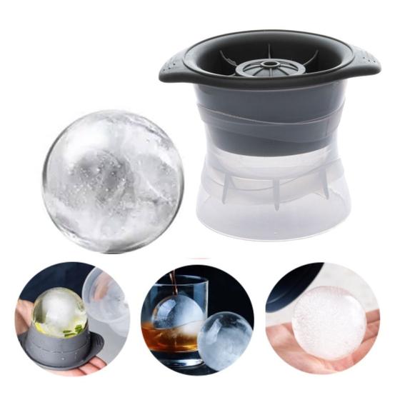 Forma de Gelo Esférico Bola de Gelo Para Drinks Whisky Vodka - Clink ...