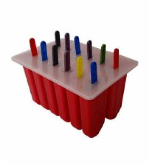 Forma de picolé caseira laranja - TEMPLASTIC - Acessórios de Cozinha ...