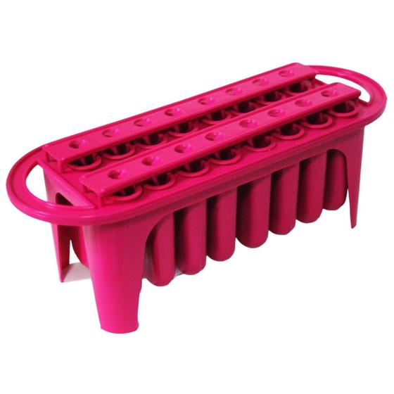 Forma de Picole Picoleteira Com Guia Para Palito 16 PICOLES Branco ...