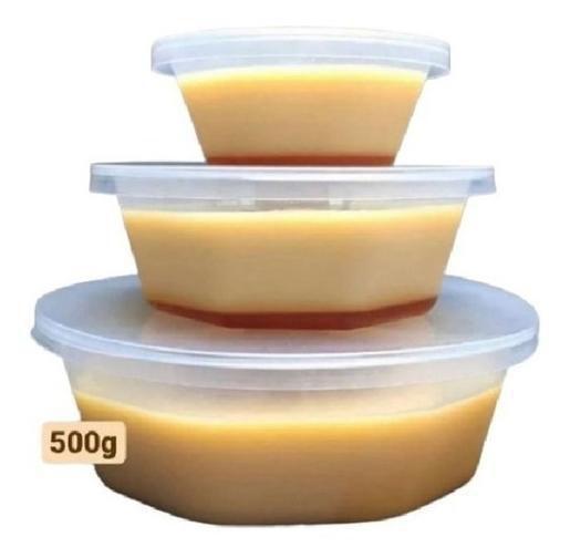 Forma De Pudim Plástico Grande Com Tampa 500Ml - 12 Unidades ...