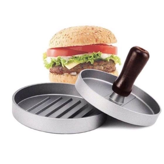 Forma Modelador Prensa Hambúrguer Fácil De Metal Clink Alumínio 11,5 x ...