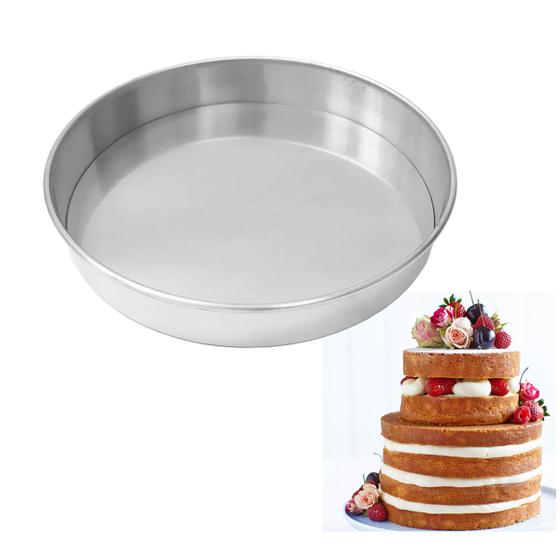 Forma Naked Cake - Metasa - Formas e Assadeiras - Magazine Luiza