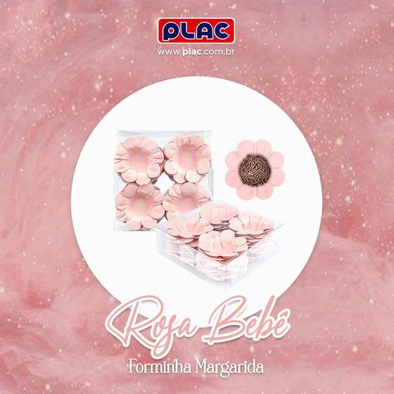 Forma p/ Doce Margarida Caixa c/40 Unidades - PLAC (DIVERSAS CORES ...