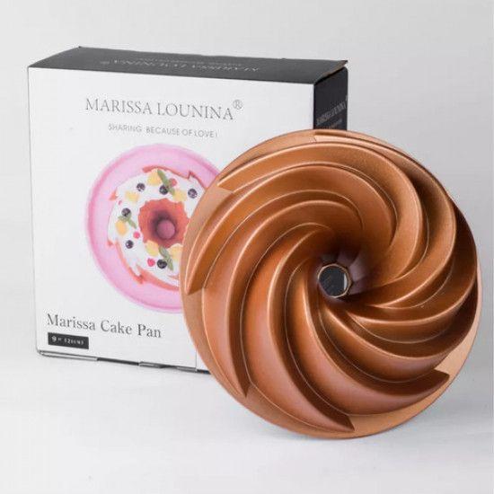 Forma para Bolo Vulcão Marissa Lounina - MARISSA LOUNINA - Forma / Assadeira de Bolo - Magazine ...