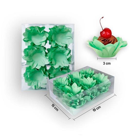 Forma para Doces Veneza 2 com 40 - Verde Chá - Plac - Fitoterápicos e ...