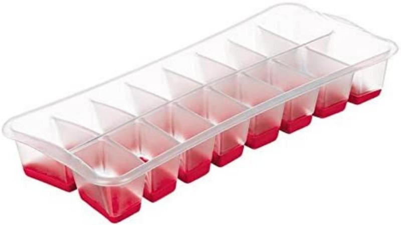 Forma para gelo flexível plástica, polipropileno e elastômero ...