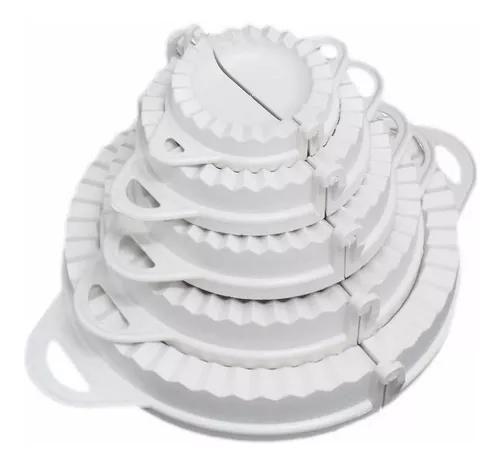 Forma Para Pastel Molde Salgados 5 Peças Tamanhos Branco - Keita ...