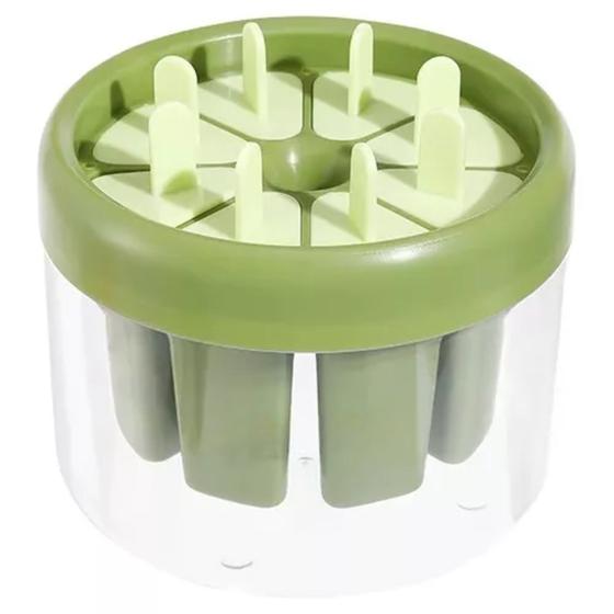 Forma para Picolé Caseiro com 8 Cavidades - Molde Prático com Palitos ...