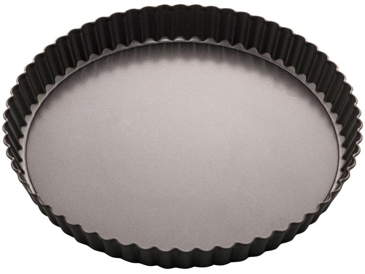 Forma para Torta de Aço Carbono Redonda - Antiaderente Fundo Removível ...