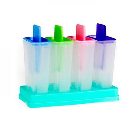 Forma Picolé Sorvete Iogurte Infantil Bichinho 6 Palitos - Injetemp ...