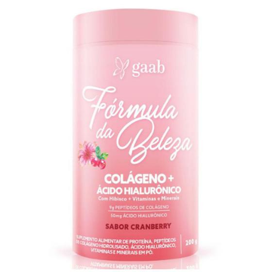 Formula Da Beleza Colageno Em Po - 200g Gaab - Colágeno - Magazine Luiza