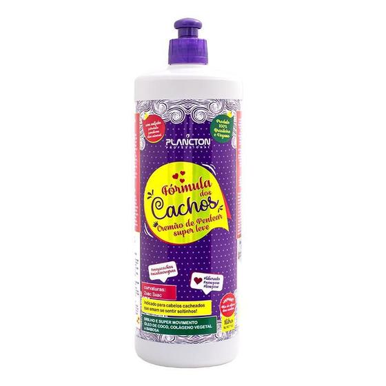 Fórmula Dos Cachos - Cremão Plancton - 1Lt - Creme de Pentear ...