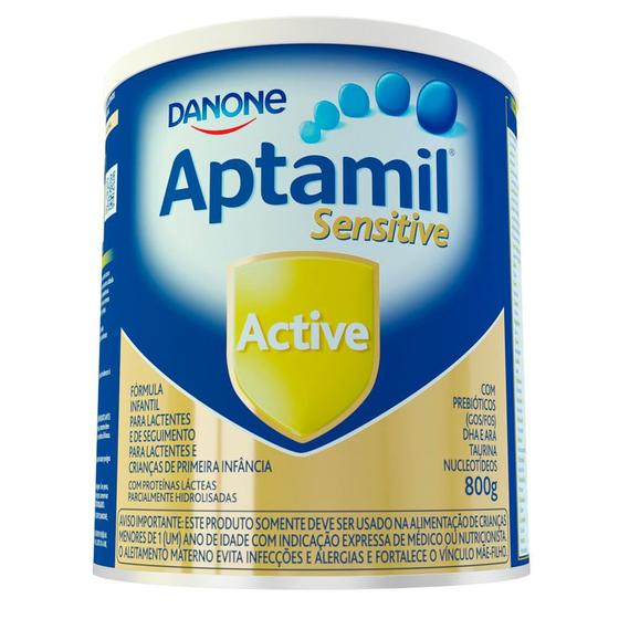 Fórmula Infantil Aptamil Sensitive Active 800g - Fórmula Infantil ...