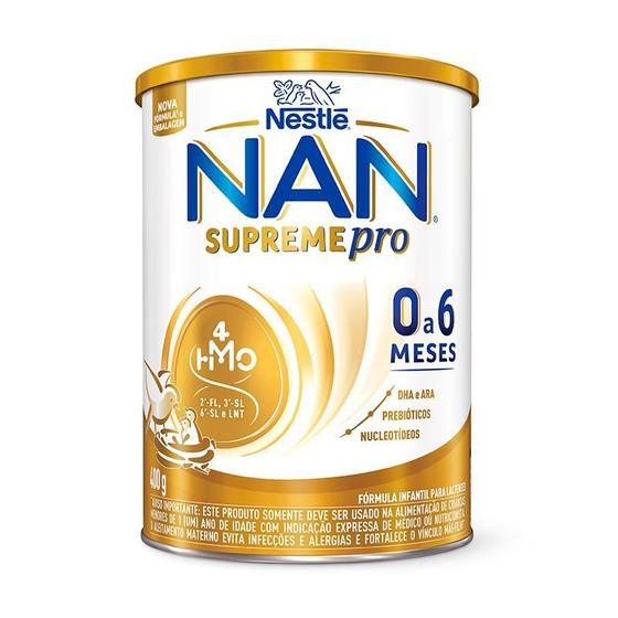 Fórmula Infantil NAN Supreme 1 400g - Fórmula Infantil - Magazine Luiza