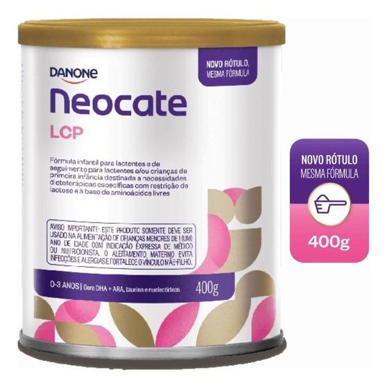 Fórmula Infantil Neocate LCP 400g - Danone - Fórmula Infantil ...