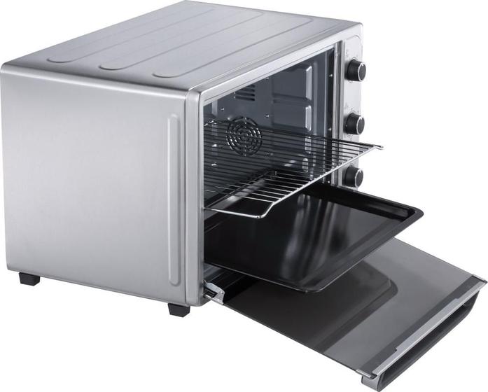 Forno Elétrico Bancada Convecção 66 Litros Best - Inox - Forno Elétrico ...