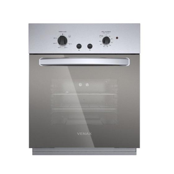 Forno Embutir Gás 50L Cristallo GIII - Venax - Inox - 220V - 26015 ...