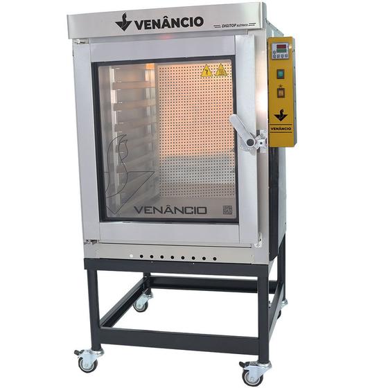 Forno Industrial Turbo Eletrico Digitop 10 Esteiras Ftdem10 58X70 220V - Venancio - Fornos e ...