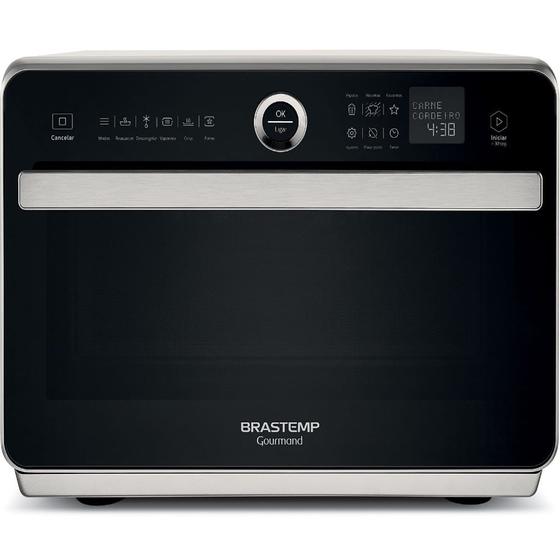 Forno Multifuncional Brastemp Gourmand 31 Litros Preto com Grill ...