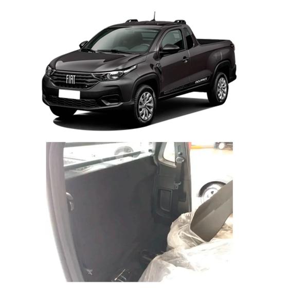 Forro Acabamento Traseira Fiat Strada 2021 22 Cabine Simples - MANOS ...