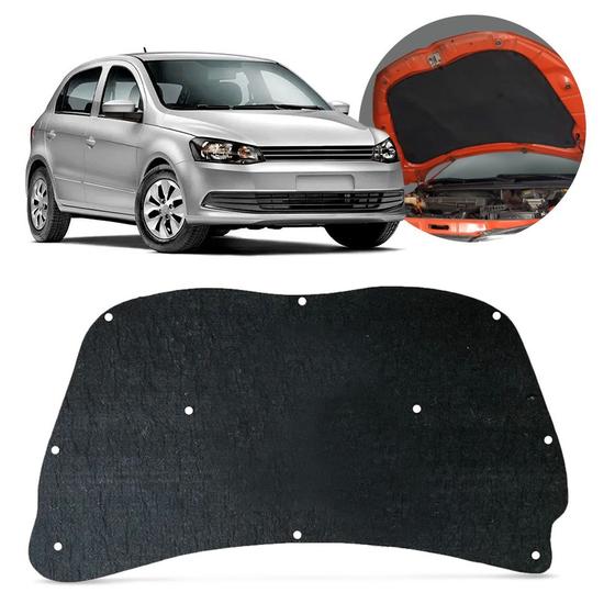Forro Capô Manta Termo Acústica Antirruído Gol Saveiro Voyage G6 2013 a ...