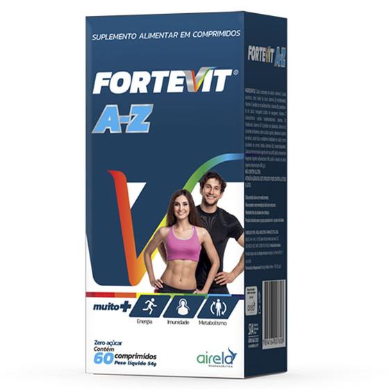 Fortevit A-Z Com 60 Comprimidos - Multivitamínico / Polivitamínico ...