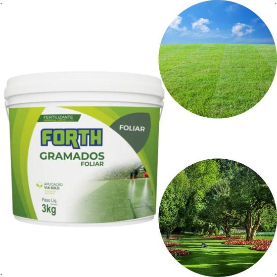 Forth Gramados Verde Foliar Antigo Maxgreen Balde 3kg - Fertilizante ...
