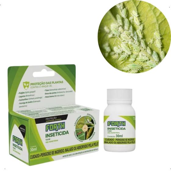 Forth Inseticida 30ml Para Plantas E Orquídeas Original - Inseticida ...