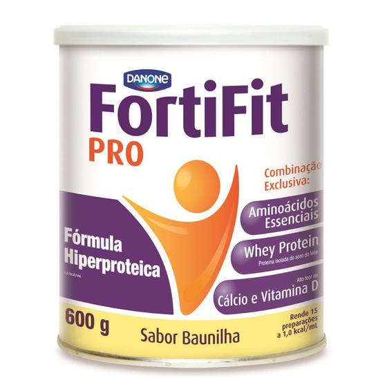 FortiFit PRO Baunilha Suplemento Hiperproteico 600g - Complemento ...