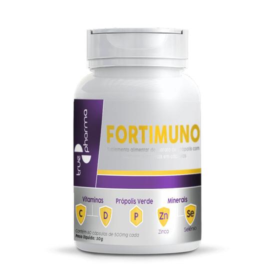 Fortimuno - 1 pote - Vitaminas e Minerais - TruePharma - Pote ...