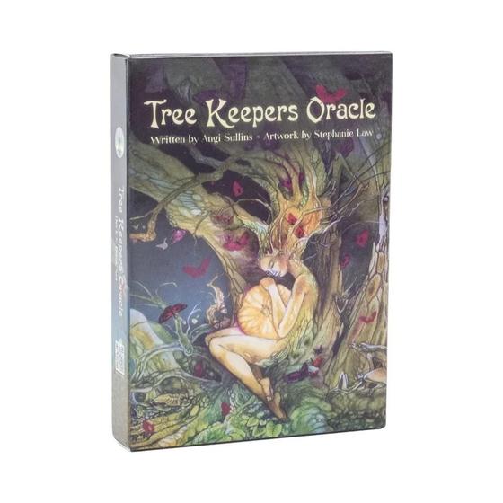 Fortune Telling Tree Keepers Oracle 44 Card Deck Versão Em Inglês Jogo De Tabuleiro Para Festa ...