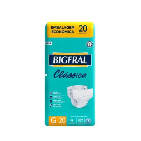 Fralda Geriat Bigfral Classica Econ Tam G Pctc/20UN-20398-0 - Falcon ...
