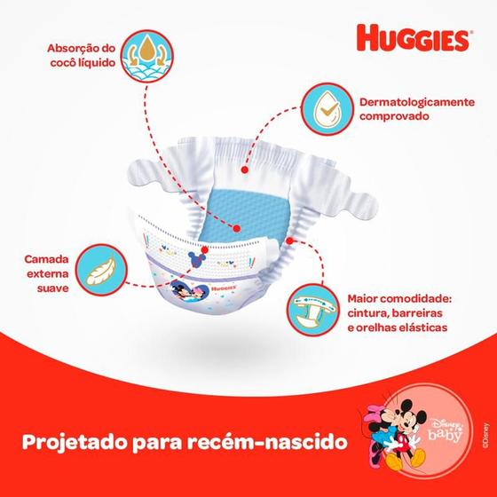 Fralda Huggies Supreme Care RN 34 Unidades - Fralda Descartável ...