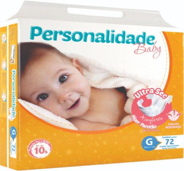 Fralda Infantil Personalidade Ultra Sec - Fralda Descartável - Magazine ...
