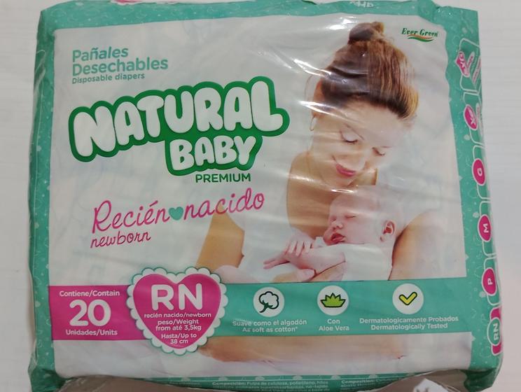 Fralda natural baby RN ptc c/20 - Natuaral baby - Fralda Descartável ...