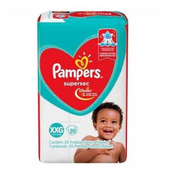 Fralda pampers supersec - pacotão - Procter & Gamble Brasil - Fralda ...