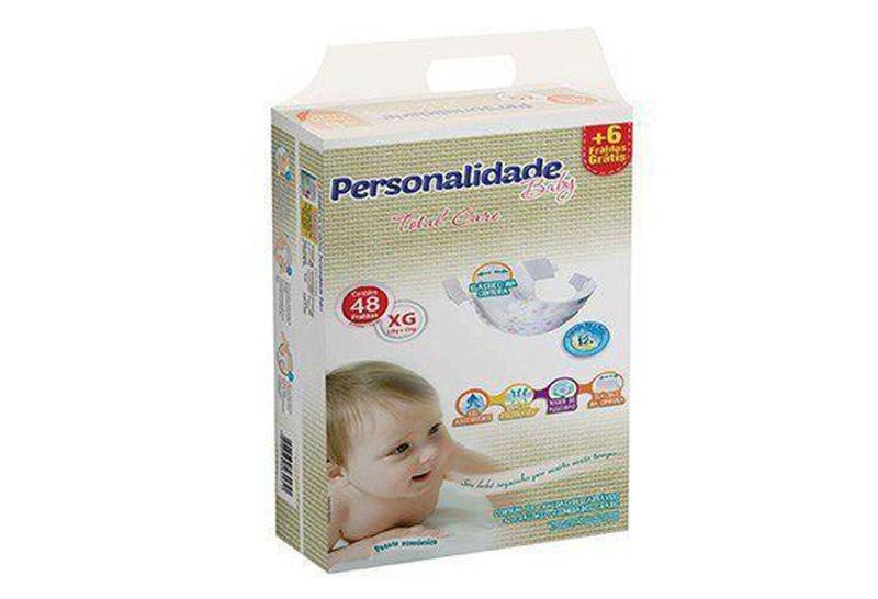 Fralda Personalidade Baby Total Care XG com 42 - Eurofral - Fralda ...