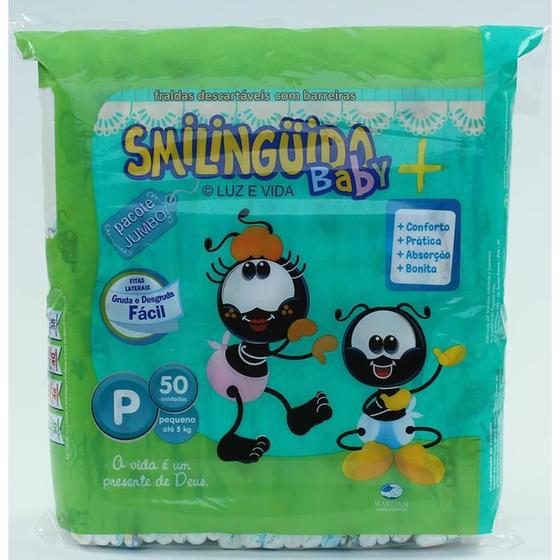 Fralda Smilinguido Jumbo - SMILINGUIDO BABY - Fralda Descartável ...